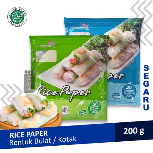 Jual Rice Paper Kulit Lumpia Vietnam Spring Roll - KOTAK - Kota ...
