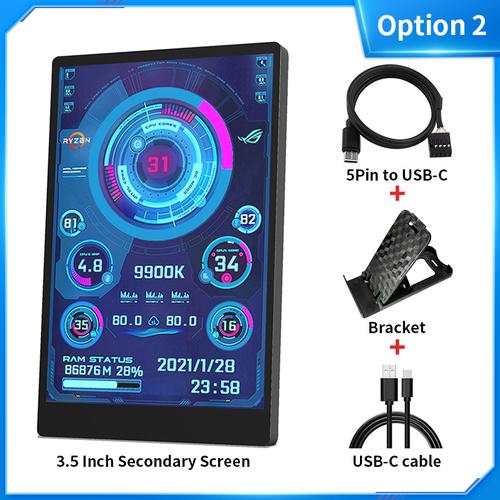 Jual Mini / Secondary Screen 3.5 for Computer Monitoring (CPU GPU RAM ...
