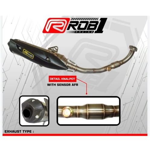 Jual Knalpot ROB1 Racing Aerox Bor up With Cover - Kota Bandung - Rob1 ...