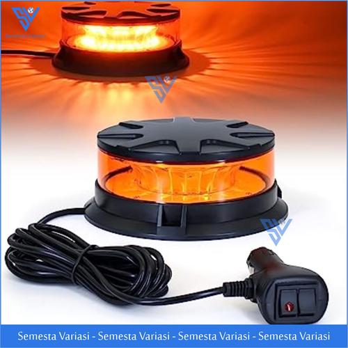 Jual LAMPU ROTARI BEACON 020 ROTARY LIGHTER 20 MODE NYALA 12/24 VOLT ...