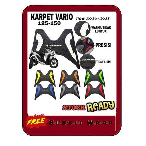 Jual Aksesoris Karpet Stepfloor step pijakan kaki honda vario 150 125 ...