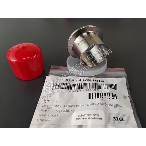 Jual FERRULE SANITARY SS316L SF1 ASME BPE 1 1/2" - Kota Bandung ...