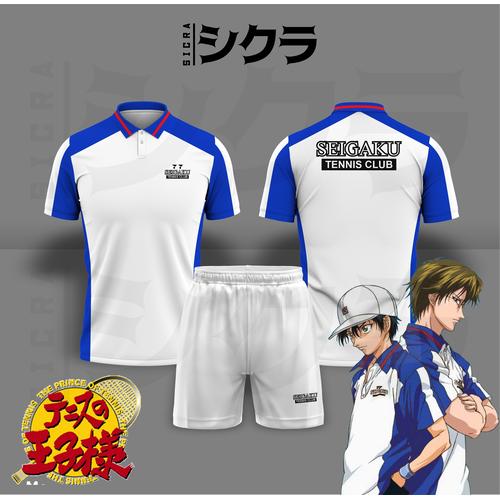 Jual Jersey Anime Tennis - PRINCE OF TENNIS Cosplay Bola Manga - Atasan ...