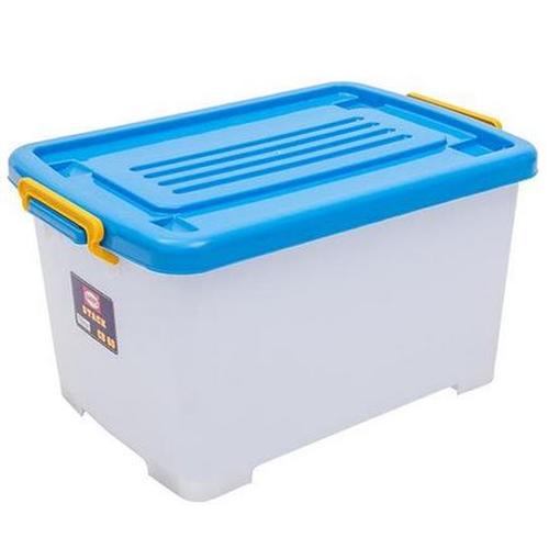 Jual Shinpo Container Box 60 liter Storage Box Plastik Roda Serbaguna ...