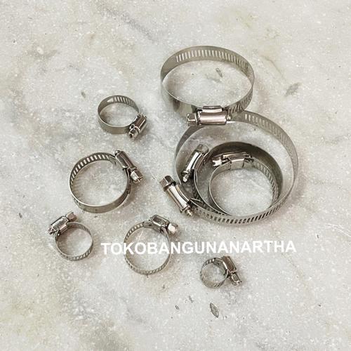 Jual Klem Selang Stainless / Bulat / Ring - Besi | Variasi 2 - 1 1/4 ...