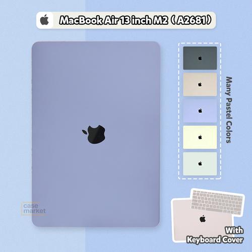 Jual MacBook Case Pastel for Air 13 13.6" M2 A2681 Casing Candy Color ...