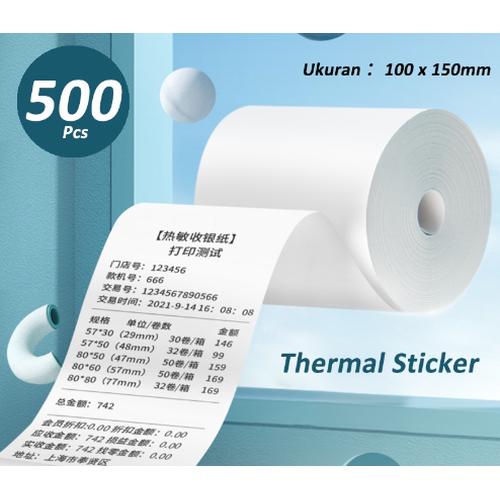 Jual Kertas Termal Thermal Gulung Cetak Struk Struck Kasir Nota Tebal ...