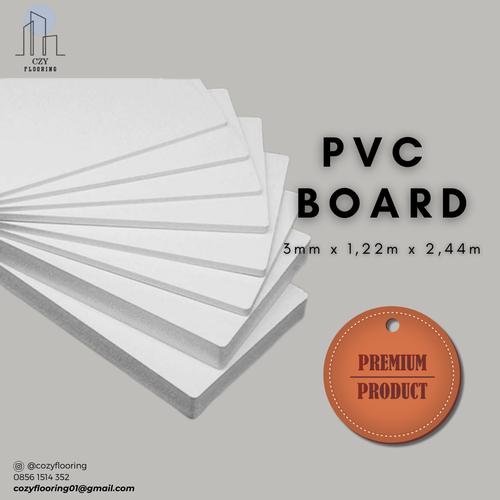 Jual PVC Board/PVC Foam Board tebal 3mm - Jakarta Timur - COZY Flooring Distributor Vinyl dan ...
