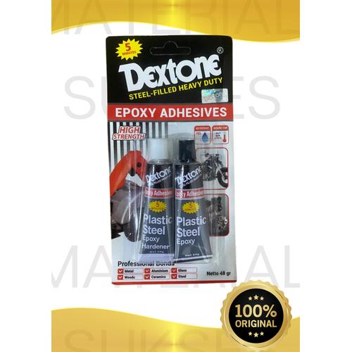 Jual LEM DEXTONE 5 MENIT 48 GR / LEM EPOXY / LEM CAIR / LEM SERBAGUNA ...