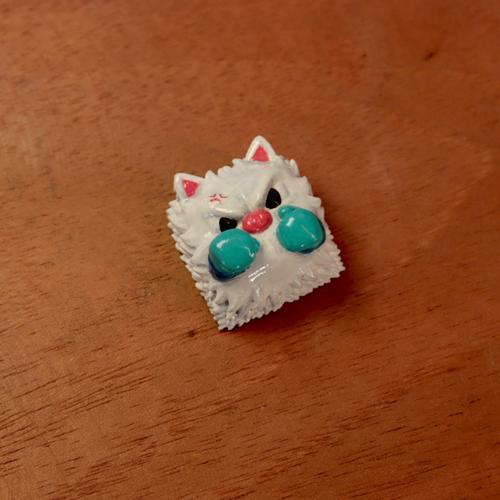 Jual Monster boxing artisan keycaps angry cat jabs focused mode - Kota ...