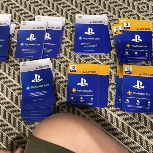 Jual Playstation PSN IDR 100 - 1JT PS Wallet CardINDONESIA PS4 PS5 VR ...