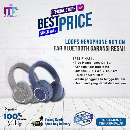 Jual Loops Headphone X01 On Ear Bluetooth Garansi Resmi - Jakarta Pusat ...