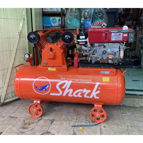 Jual MESIN COMPRESOR / KOMPRESOR UDARA SHARK 7.5PK + YANMAR 8.5PK TF85H ...