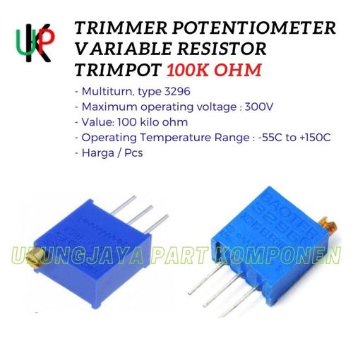 Jual VR 10K trimmer potentiometer trimpot variable resistor 10K 103 ...