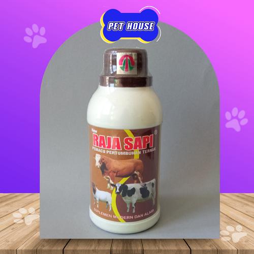 Jual RAJA SAPI SYRUP 250ML - VITAMIN PEMACU PERTUMBUHAN TERNAK SAPI ...