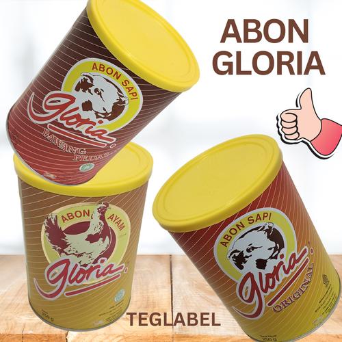 Jual Abon Sapi Gloria 250 gram Original Pedas Bawang Ayam Gloria 250 ...