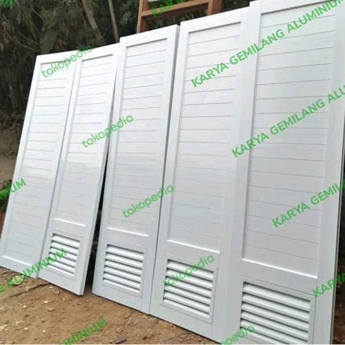Jual Kusen Pintu Spandrel Double Aluminium Merk Inkalum White. - Kota ...