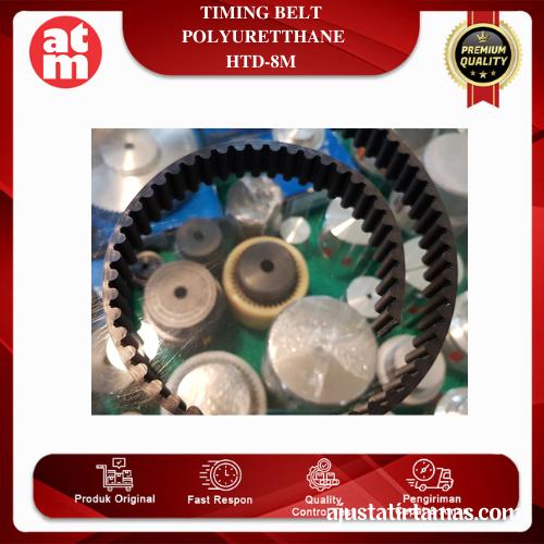 Jual Timing Belt HTD 8M Polyurethane - Putih, lebar 28mm - Jakarta ...