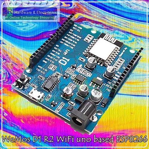 Jual Wemos D1 R2 Wifi Uno Based Esp8266 Arduino Compatible Kota