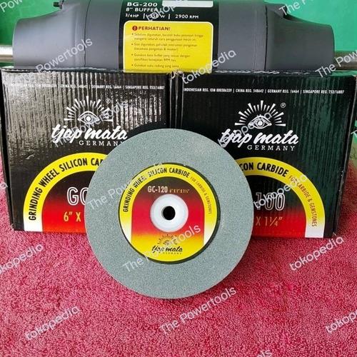 Jual Tjap Mata Grinding Wheel 6 Inch Batu Gerinda Silicon Carbide ...
