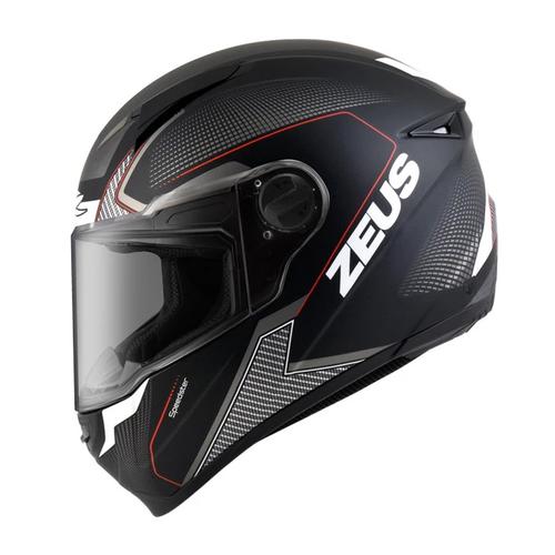 Jual Paket2in1 dark+clear visor zeus 811 AL6 matt black doff red Hitam ...