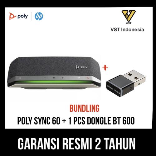 Jual Poly Sync 60 + Dongle BT 600 - Jakarta Barat - VST Indonesia | Tokopedia