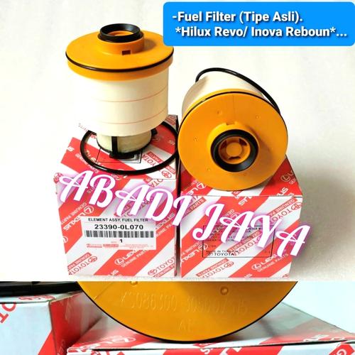 Jual FUEL FILTER SARINGAN SOLAR TOYOTA HILUX REVO INNOVA REBORN ...