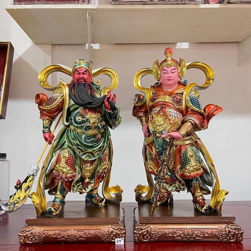 Jual patung kwan kong wei to / jia lan pu sa / wei tuo pu sa 24in L2 ...