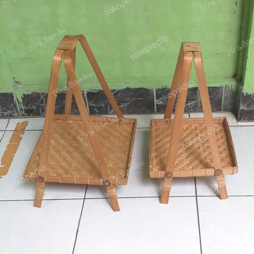 Jual Tampah Kotak / Tampah Tumpeng Susun 1 - uk.30cm x 30cm - Jakarta ...