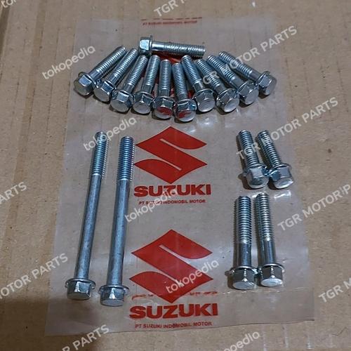 Jual BAUT BAUD BLOK BAK CVT SUZUKI SKYDRIVE 125 SET KUNCI T8 DRAT 10 17PCS - Kab. Tangerang ...