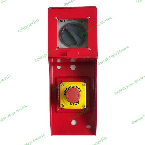 Jual LOTO Box 2 system vertical P emergency stop plastik not ESP 6/6 Eaton - Kab. Tangerang ...