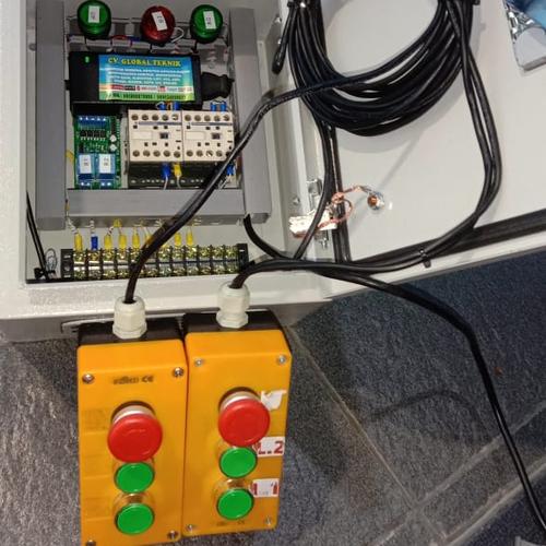 Jual panel lift barang 2 lantai lengkap dengan control tombol di tiap ...