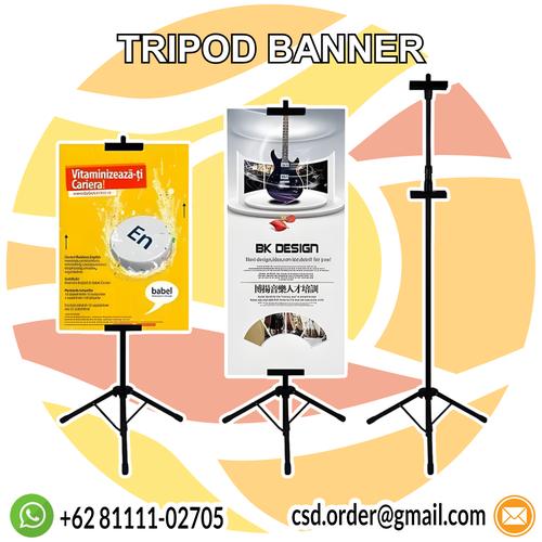 Jual Tripod Banner Display Poster Promosi Iklan Standing Frame - Kota ...