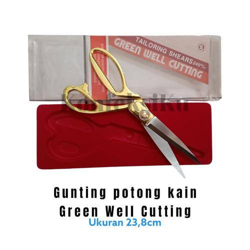 Jual Gunting Bahan Kain/Gunting Potong Bahan Kain/ GREEN WELL - Jakarta ...