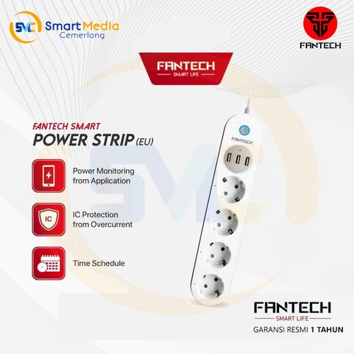 Jual FANTECH Smart Power Strip Colokan Stop Kontak Wifi Smart Home SPS0101 - Kota Makassar ...