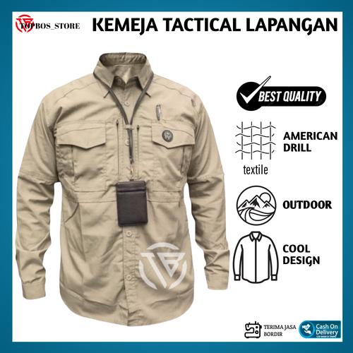 Jual Kemeja PDL Lapangan Custom Bordir - Kemeja M-tac Lengan Panjang ...