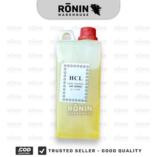 Jual HCL 1 liter 36 botol Pembersih Kerak Keramik Lantai Asam Chlorida ...
