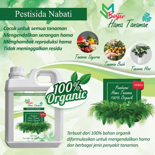 Promo Pestisida Nabati Obat Hama Tanaman Kutu putih, Ulat Daun, 1000ML ...