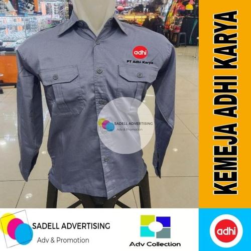 Jual new Kemeja PDH PDL PT Adhi Karya Seragam PDH PDL PT Adhi Karya Abu ...