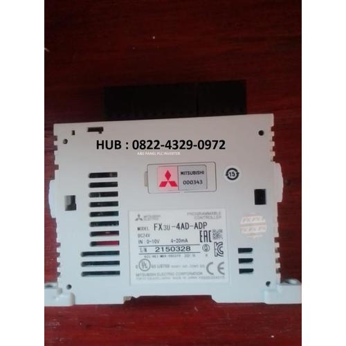 Jual Plc Mitsubishi Fx3U-4Ad-Adp Fx3U 4Ad Adp Analog Input Module ...