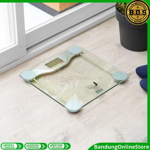 Jual Kris Timbangan Badan Digital Body Scale Transparan Timbangan Kaca ...