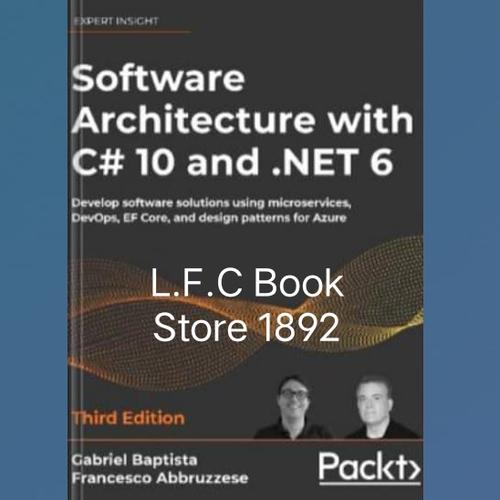 Jual Buku Software Architecture With C 10 And Net 6 Jakarta Barat L F C Book Store 1892