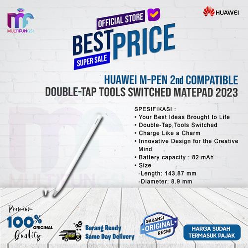 Promo Huawei M-Pen 2nd Compatible Double-Tap Tools Switched MatePad ...