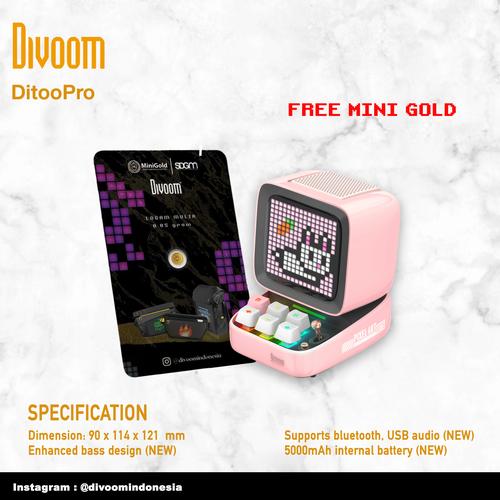 Promo Divoom Ditoo Pro - Merah Muda Cicil 0% 3x - Jakarta Pusat ...