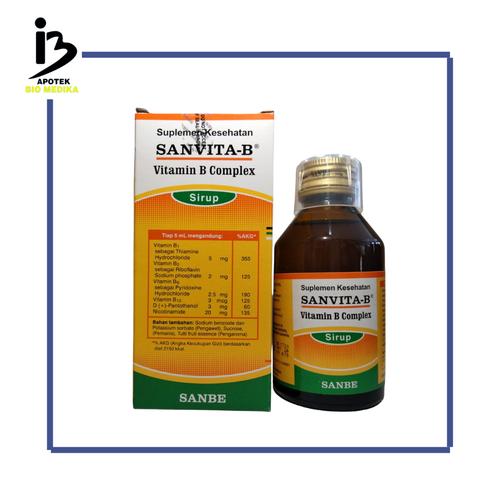 Jual sanvita b syrup 120 ml - Kab. Bandung - Apotek Bio Medika Soreang ...