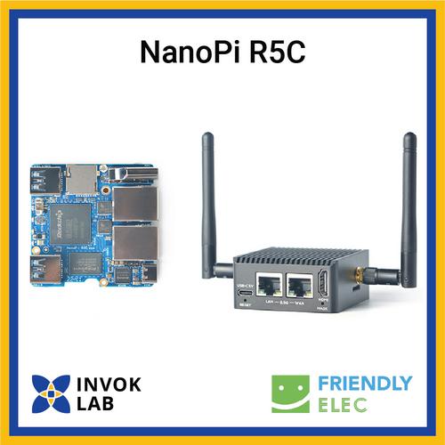 Jual NanoPi R5C Rockchip RK3568B2 Single Board Computer - 1GB/8GB ...