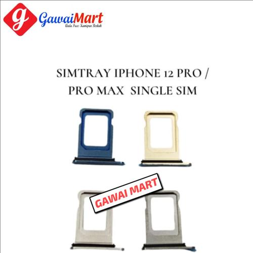 Jual SLOT SIM CARD TRAY TEMPAT KARTU SIM IPHONE 12 PRO 12 PRO MAX DUAL ...