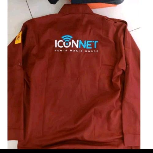 Jual kemeja iconnet baju kerja lengan panjang kemeja icon kemeja iconet ...
