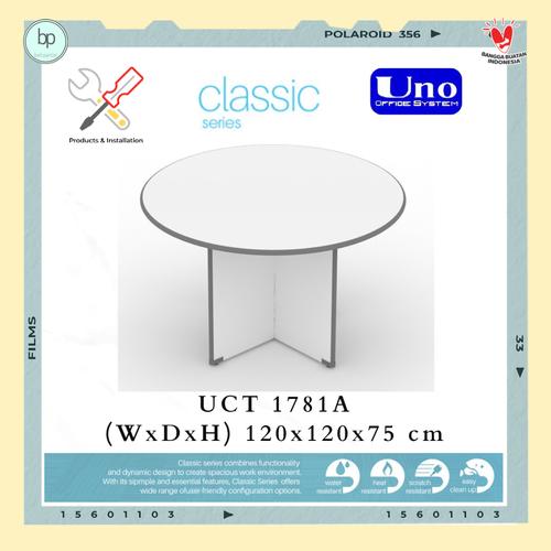 Jual Meja Meeting/Rapat Bundar Kantor Uno Classic UCT 1781 A Diameter ...