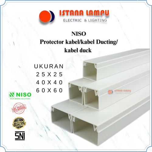 Jual Protector kabel/kabel Ducting/kabel duct Niso - 25X25 - Kota ...